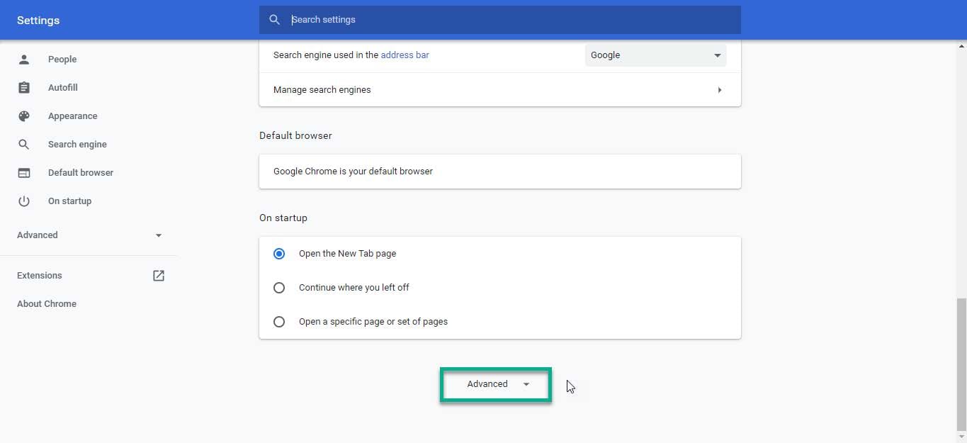 Disabling Adobe Flash Player on Browser